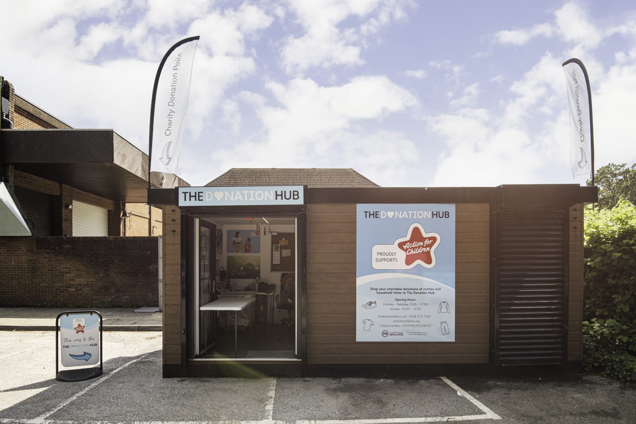 Locations - The Donation Hub Charity Drop off